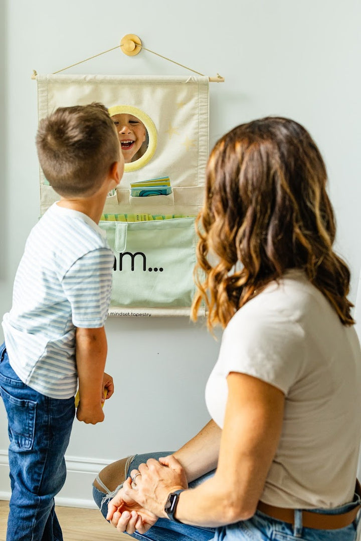 The Mindset Tapestry: Daily Affirmation- Mirror Chart for Kids